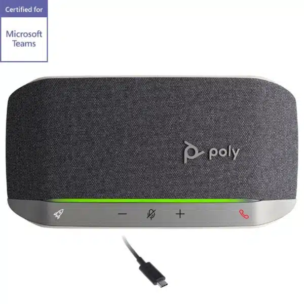 Poly Sync 20-M Bluetooth And Corded USB-C Speakerphone - MS Teams ...
